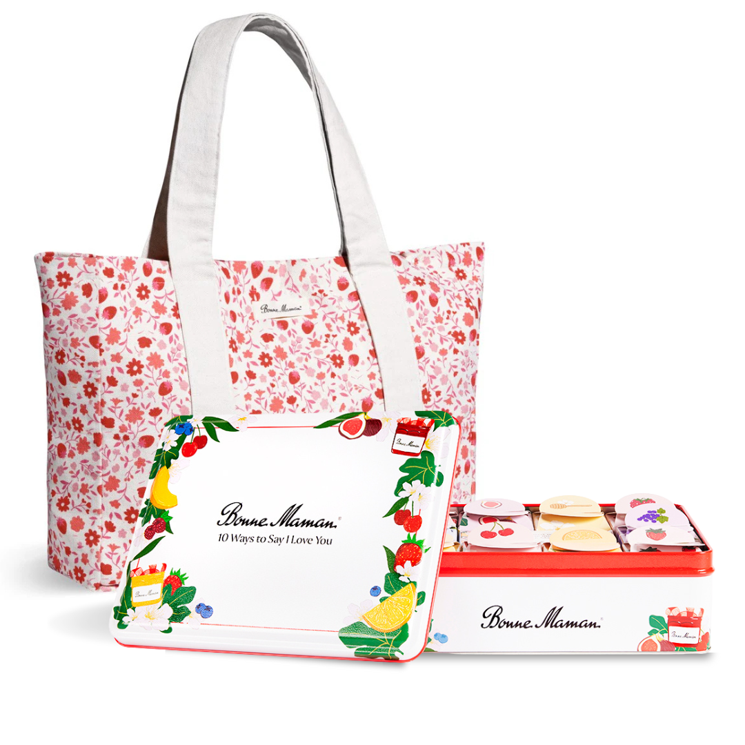 'Ten Ways to Say I Love You" & Tote Bag Bonne Maman USA